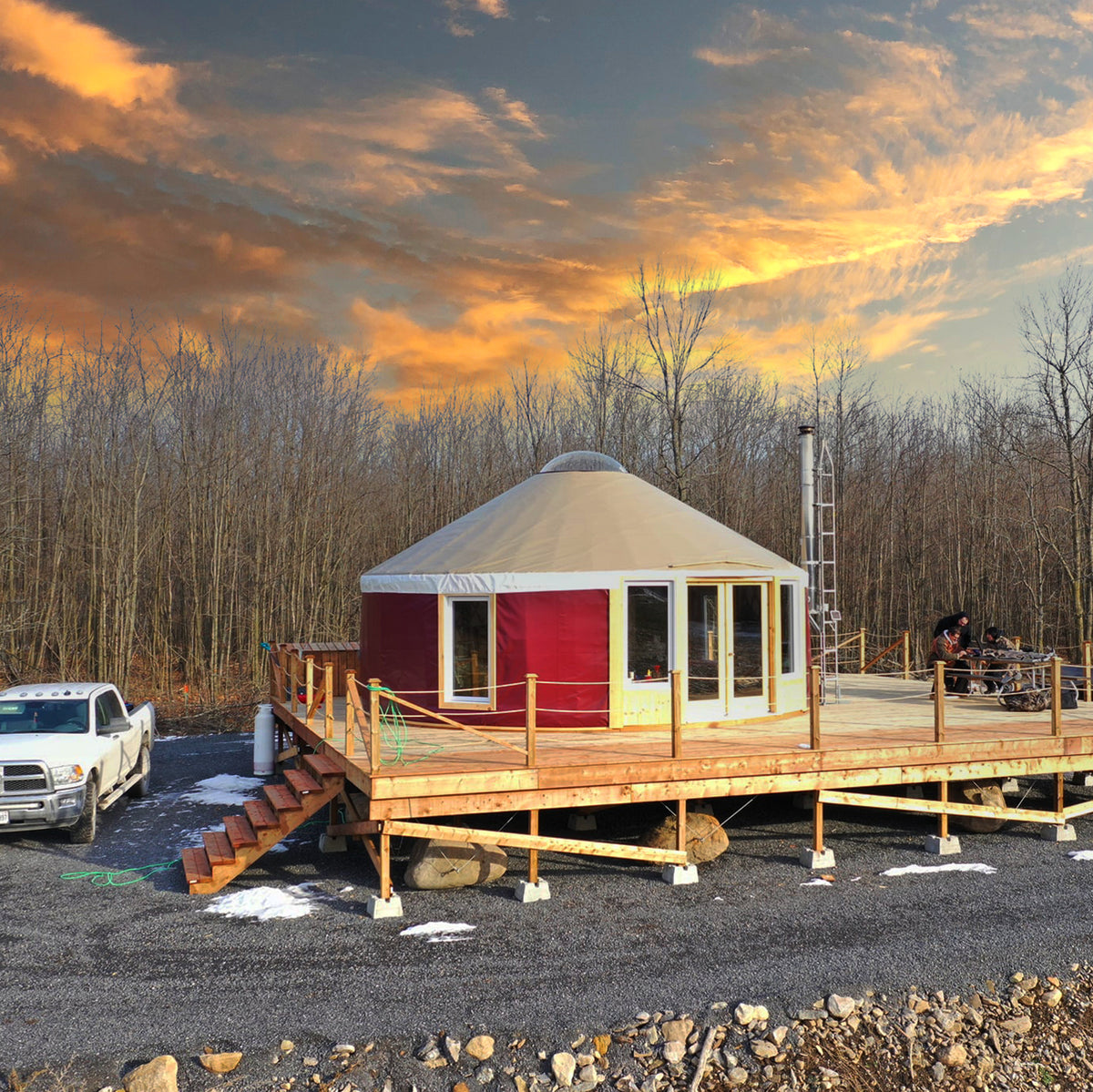 The 24 foot yurt – Imago structures